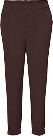 Vero Moda VMMAYA Pantalon de Costume Basique élégant pour Femme, Couleurs:Marron, Taille:XS / 32L, Longueur de Jambe:L32