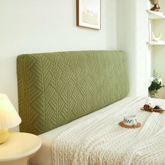 Generic Elastische Jacquard Kopfteilbezug, haustierfreundlicher & einfach anzubringender Kopfteilbezug kratzfester waschbarer Staubschutzbezug f&uuml;r Schlafzimme