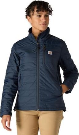 Carhartt Work in Progress Gilliam Veste pour femme Rain Defender Relaxed Fit Lightweight Insulated, bleu marine, L