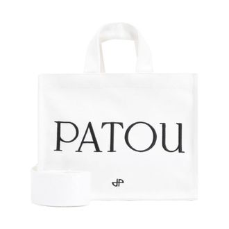Patou Femme, Sacs, Blanc, Taille: ONE Size Petit Sac Fourre-Tout