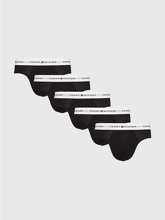 Tommy Hilfiger Lot de 5 slips emblématiques à logo