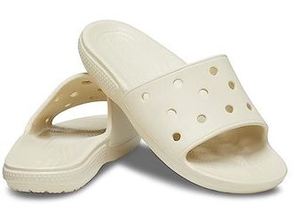 Crocs Unisexe Adulte Classic Crocs Slide Sandales, Bone, 46/47 EU