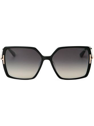 Tom Ford Eyewear Sonnenbrille in Schildpattoptik - Schwarz