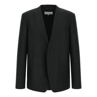 Maison Margiela Minimal Blazer - - Jackets - Herren - Schwarzk - XL
