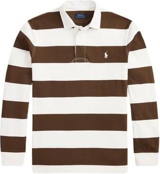 Polo Ralph Lauren Polo ray&eacute; manches longues en coton
