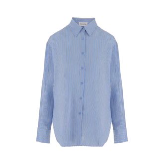 Frankie Shop Femme, Blouses et Chemises, Bleu, Taille: 40 FR Shirt The Frankie Shop