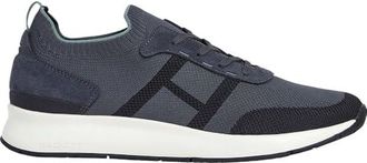 Hackett HACKETT SPORT Mens H Runner Casual Trainers Grey