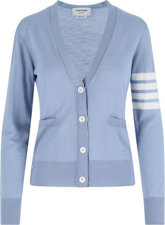 Thom Browne Virgin Wool Cardigan 4-Bar
