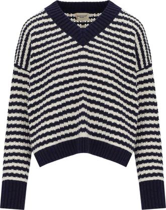 Weekend by Max Mara PULL SPIGA BLEU BLANC MAX MARA WEEKEND