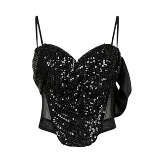 Vivienne Westwood Femme, Tops, Noir, Taille: 36 FR Knot Corset