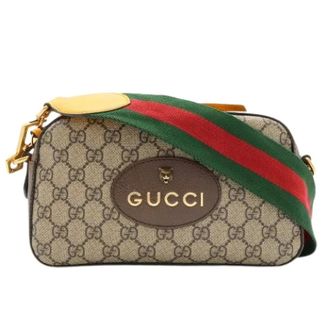 Gucci Sac bandouli&egrave;re Pre-owned Neo Vintage GG Supreme - Femme - Pre-owned - Brun - Taille: ONE Size