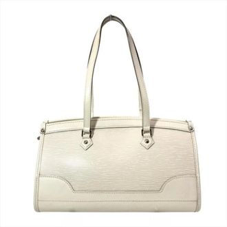 Louis Vuitton Pre-owned Cuir sacs-louis-vuitton - Femme - Pre-owned - Beige - Taille: ONE Size