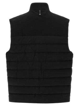 Mackage Mens Black Nylon Sleeveless Jacket Clothing