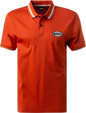 HUGO BOSS Herren Polo-Shirt orange