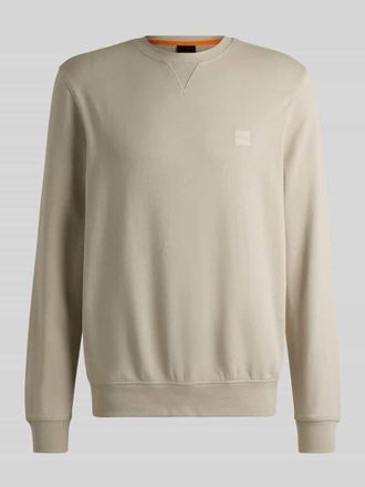 Boss Orange by Hugo Boss Regular Fit Sweatshirt aus reiner Baumwolle Modell WESTART