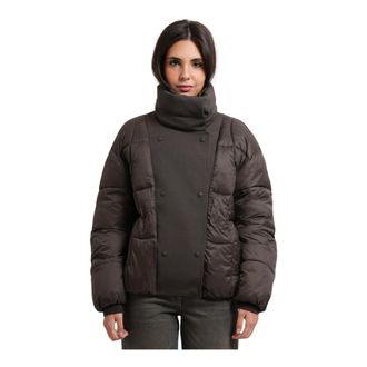 Patrizia Pepe Doudoune matelass&eacute;e Dez - Femme - Vestes - Brun - Taille: 38 FR