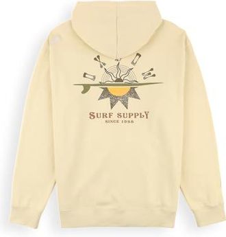Oxbow Sweat zippé Sandbar Ete 2025 avec Capuche, Zippé, Motif sur Le Dos