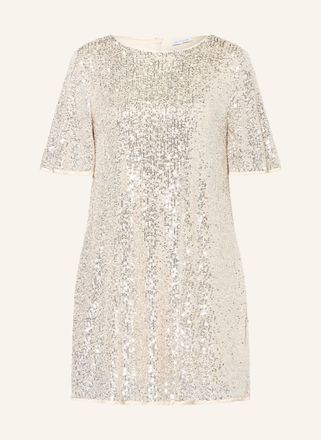 Mrs & Hugs Mrs & Hugs Kleid Mit Pailletten beige