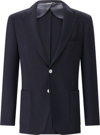 Marco Pescarolo Homme, Costumes, Bleu, Taille: XL Formal Blazer