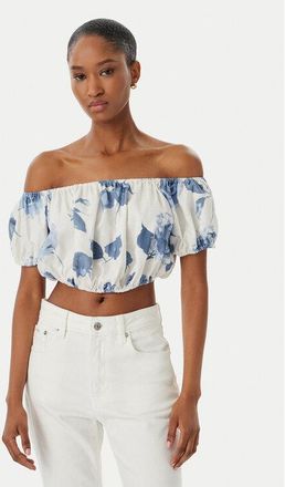 Guess Bluse W6GHA1 W2447 Wei&szlig; Regular Fit