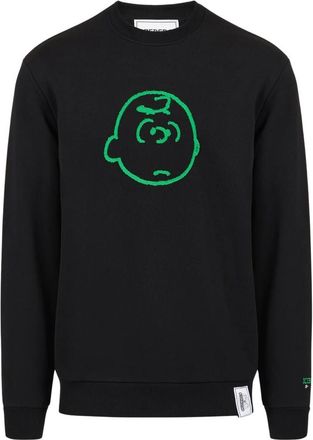 Iceberg Homme, Sweatshirts et sweats à capuche, Noir, Taille: 2XL SweaT-shirt Slim avec Snoopy
