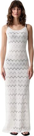 Vilebrequin Femme, Maillots de bain, Blanc, Taille: 40 FR Robe Longue Lisanna