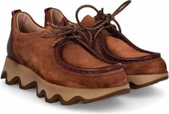 Lince Lince Wallobee Comodo | Semelle en caoutchouc | Semelle int&eacute;rieure en gel amovible | I5017 | Fabriqu&eacute;es en Espagne, Cuir cro&ucirc;te de noyer, 36 EU