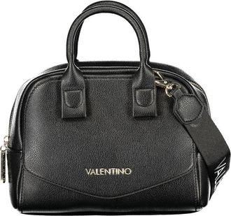 Mario Valentino Mario Valentino Schwarze Synthetikleder Damenhandtasche mit Schulterriemen