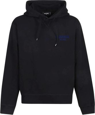 Dsquared2 Homme, Sweatshirts et sweats &agrave; capuche, Noir, Taille: L SweaT-shirt