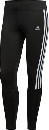 adidas Damen Run 3 strepen 7/8 Tights, Black/White, M EU