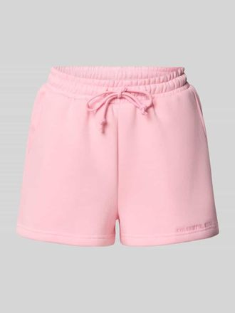 Colourful rebel Regular Fit Sweatshorts mit Label-Stitching