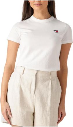 Tommy Jeans Damen, Oberteile, Wei&szlig;, XSGr&ouml;&szlig;e