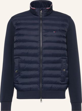 Tommy Hilfiger Steppjacke Im Materialmix blau