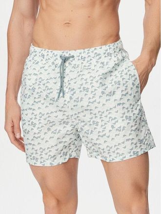 Emporio Armani Badeshorts EM000583 AF20440 F0027 Blau Regular Fit