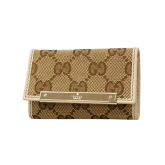 Gucci Porte-cl&eacute;s Pre-owned - unisex - Pre-owned - Brun - Taille: ONE Size