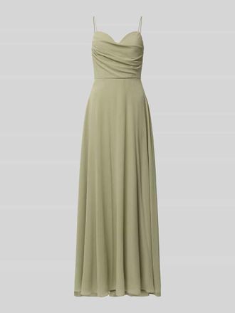Laona Midikleid mit Drapierungen und Spaghettitr&auml;gern