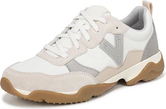 Vionic Damen Walk Slim Glide Schn&uuml;rschuhe, Wei&szlig;, Weite, EU 36.5