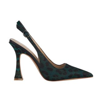Alma En Pena Slingpumps mit spitzer Zehenpartie und Schnalle - - Shoes - Damen - Blau - 38 EU