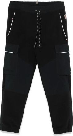 Moncler Homme, Pantalons, Noir, Taille: L Technical Cargo Pantalons de surv&ecirc;tement
