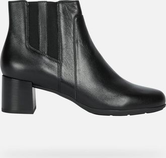 Geox Schuhe New Annya Mid Dame Schwarz