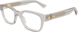 Bottega Veneta unisex, Accessoires, Gris, Taille: 54 MM Rectangular Optical Frame