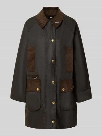 Barbour Regular Fit Funktionsjacke aus reiner gewachster Baumwolle