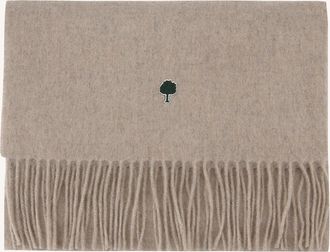 Faguo Echarpe en laine et cachemire beige