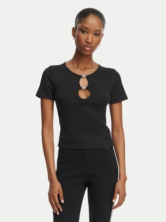 HUGO BOSS T-Shirt Diheart 50562071 Schwarz Slim Fit