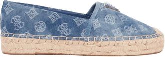 Guess Femme, Chaussures, Bleu, Taille: 38 EU Jolandon Espadrilles Compens&eacute;es