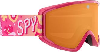 Spy + CRUSHER ELITE JR ECO Pink Party - LL Persimmon - Skibrillen - Gr&ouml;&szlig;e M-L, Kind
