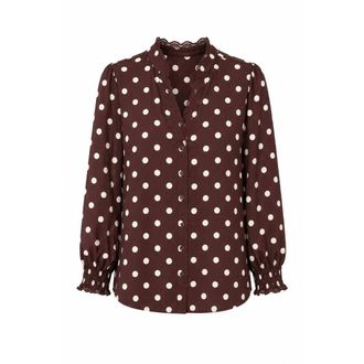 2-Biz Shirts - - Blouses & Shirts - Damen - Braun - XL