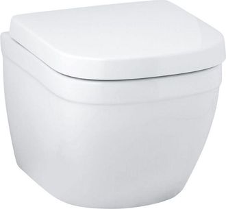 GROHE Euro Ceramic - Wand-WC kompakt, Rimless, Triple Vortex, Alpinwei&szlig; 39206000