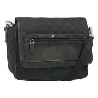 Gucci Pre-owned Toile sacs-gucci - Femme - Pre-owned - Noir - Taille: ONE Size