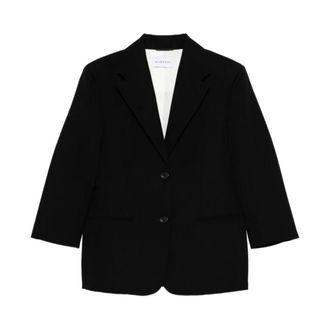 Givenchy Einknopf-Sakko aus Wolle - - Jackets - Damen - Schwarzk - S